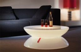 Translucent LED Light Tables - Lounge from Moree - DigsDigs