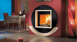 10 Creative Claddings For Modern FIreplaces from Montegrappa - DigsDigs