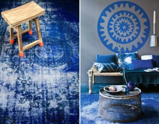 Trend Shake: 40 Indigo Home Décor Ideas - DigsDigs