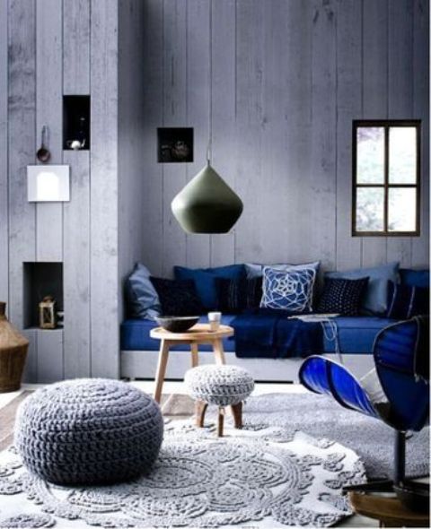 Trend Shake: 40 Indigo Home Décor Ideas - DigsDigs