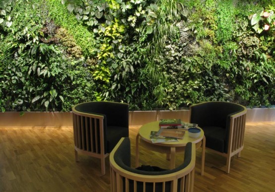 10 Cool Indoor Vertical Garden Design Examples - DigsDigs