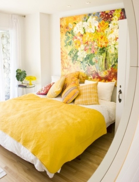 Cheerful Summer Interiors: 49 Inspiring Fresh Summer Bedroom Designs ...