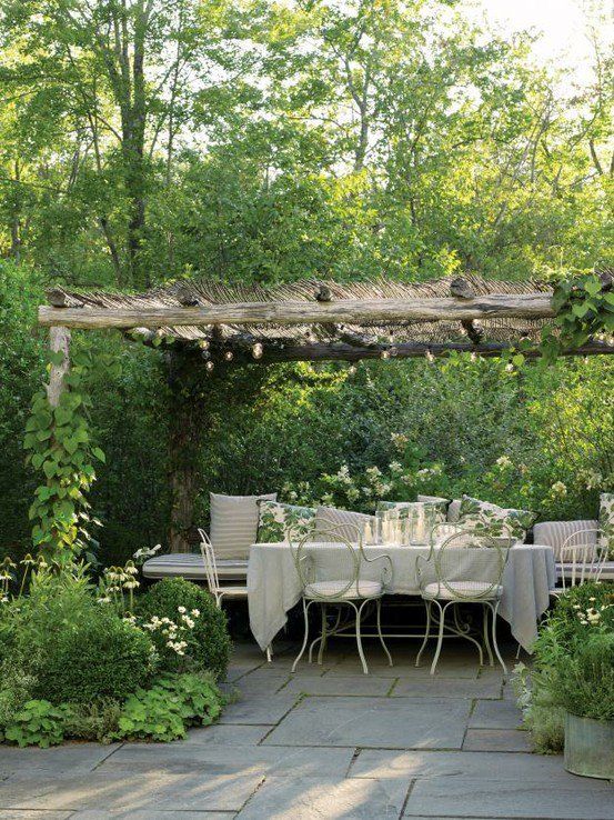 34 Inviting Outdoor Dining Spaces In Various Styles - DigsDigs