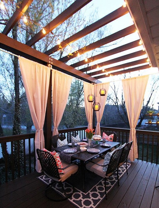 34 Inviting Outdoor Dining Spaces In Various Styles - DigsDigs