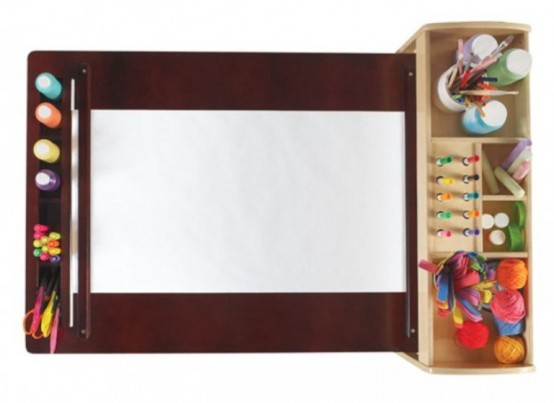 Amazing Kids' Station For DIY Creations - DigsDigs