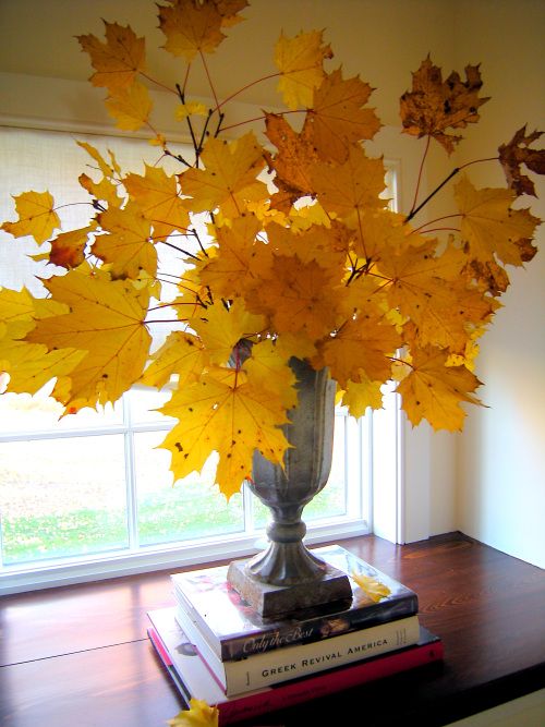Fall Leaf Centerpieces Ideas