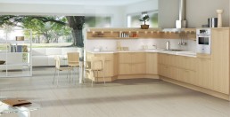 Light Oak Wooden Kitchen Designs - DigsDigs