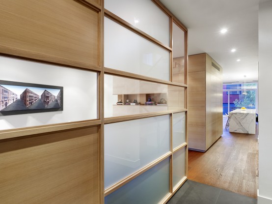 Modern Annex Home With Lots Of Wood In Decor - DigsDigs