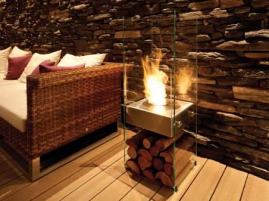 38 Modern Creative Fireplace Designs For Indoors - DigsDigs