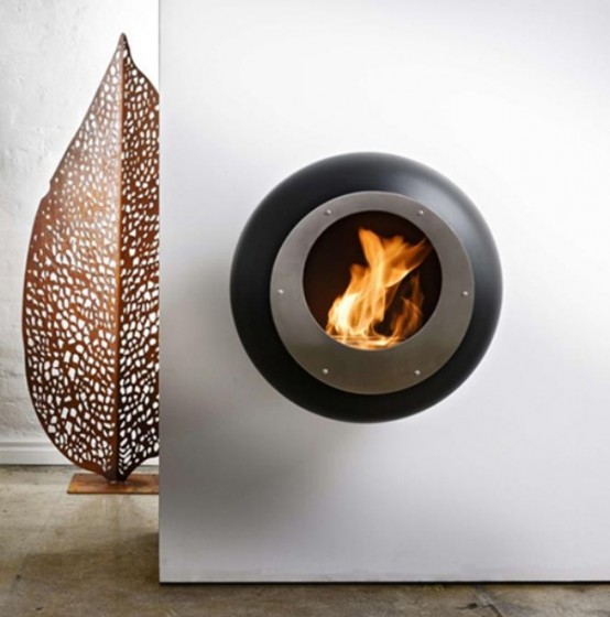 38 Modern Creative Fireplace Designs For Indoors - DigsDigs