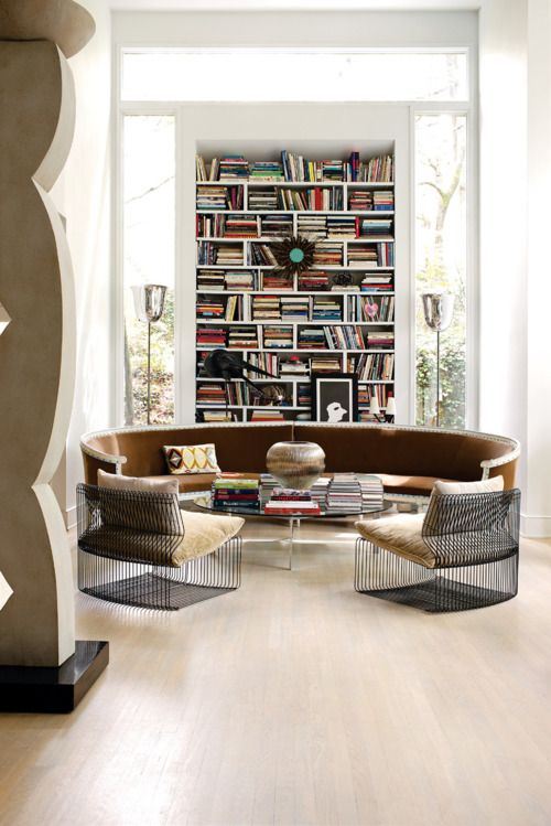 54 Modern Home Library Designs That Stand Out - DigsDigs