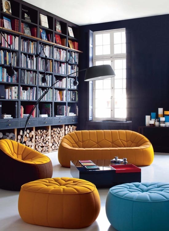 54 Modern Home Library Designs That Stand Out - DigsDigs