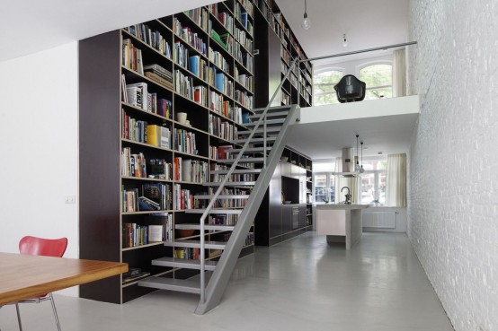54 Modern Home Library Designs That Stand Out - DigsDigs