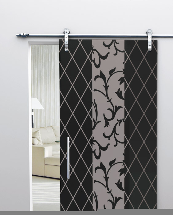 Single Glass Sliding Doors from Foa Porte - DigsDigs