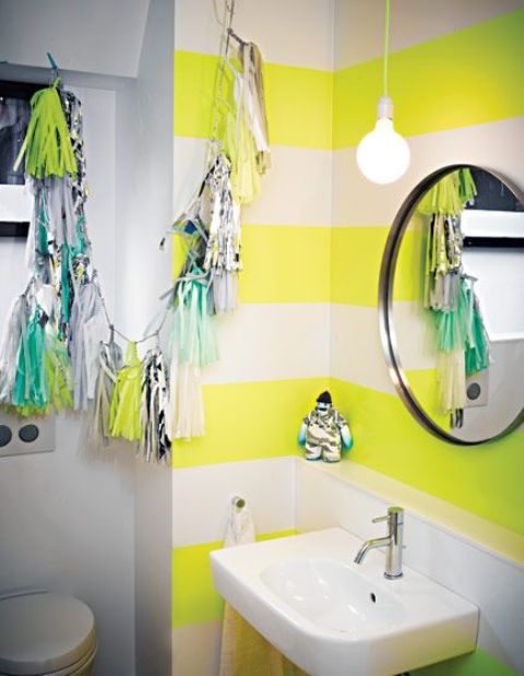 Rock The Colors: 32 Neon Home Décor Ideas - DigsDigs