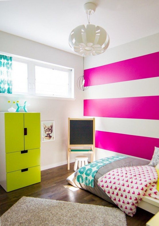 Rock The Colors: 32 Neon Home Décor Ideas - DigsDigs