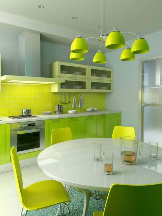 Rock The Colors: 32 Neon Home Décor Ideas - DigsDigs