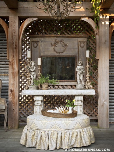 Amazing Old European Style Garden And Terrace Design - DigsDigs