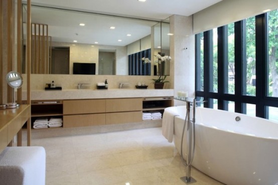 One Tree Hill Residence With Comfortable Modern Interiors - DigsDigs