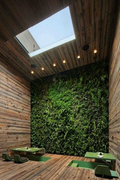 16 Peaceful Indoor Living Wall Designs For Any Home - DigsDigs