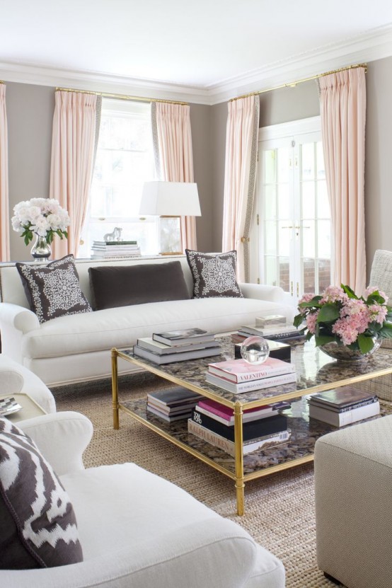 Pantone’s 2016 Color: 28 Rose Quartz Home Décor Ideas - DigsDigs