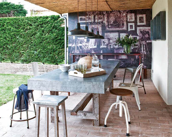 Farmhouse Interior Rustic Lodge