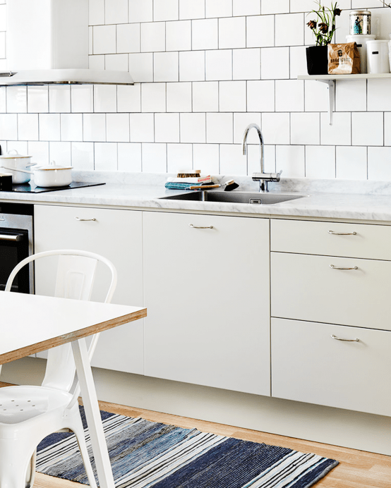 Scandinavian Kitchen Design With Retro Touches - DigsDigs