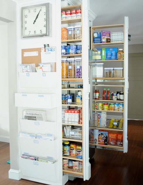 85 Smart Hidden Kitchen Storage Ideas - DigsDigs
