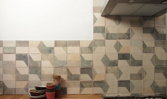 Smink Tiles Made Using Wabi-Sabi Principles - DigsDigs