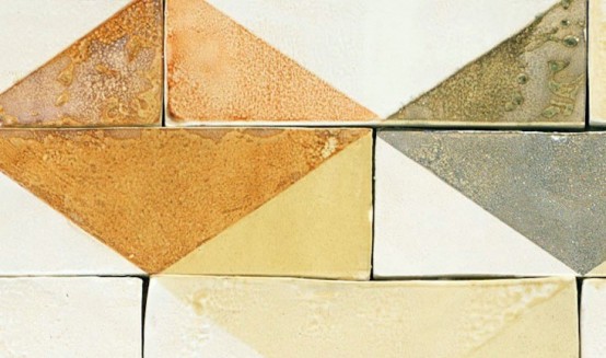 Smink Tiles Made Using Wabi-Sabi Principles - DigsDigs
