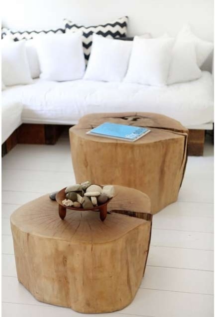 36 Stump Décor Pieces For Natural Home Décor - DigsDigs