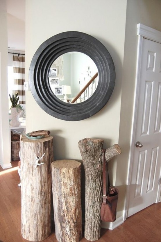 36 Stump Décor Pieces For Natural Home Décor - DigsDigs