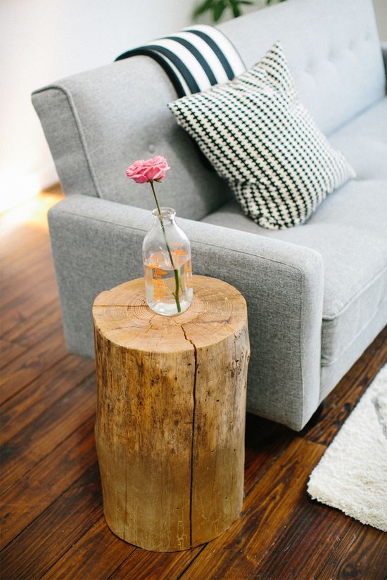 36 Stump Décor Pieces For Natural Home Décor - DigsDigs