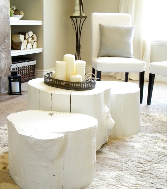 36 Stump Décor Pieces For Natural Home Décor - DigsDigs