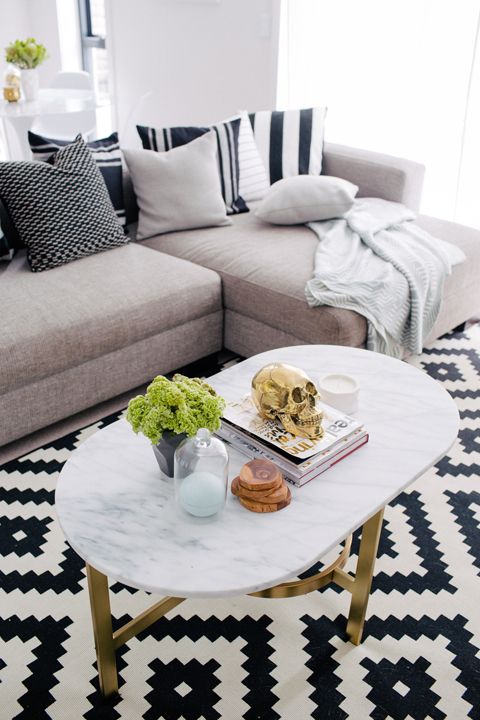56 Stylish Geometric Décor Ideas For Your Living Room - DigsDigs