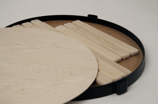 Sustainable Plug Table That Is Easy To Transport - DigsDigs