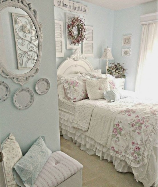 33 Sweet Shabby Chic Bedroom Décor Ideas - DigsDigs 33 Sweet Shabby Chic Bedroom Décor Ideas - DigsDigs