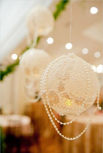 Vintage Romance: 33 Lace Home Décor Ideas - DigsDigs