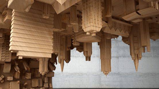 Wave City Coffee Table Inspired By The Movie Inception - DigsDigs