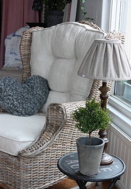 Wicker Furniture In The Interiors: 23 Cool Ideas - DigsDigs