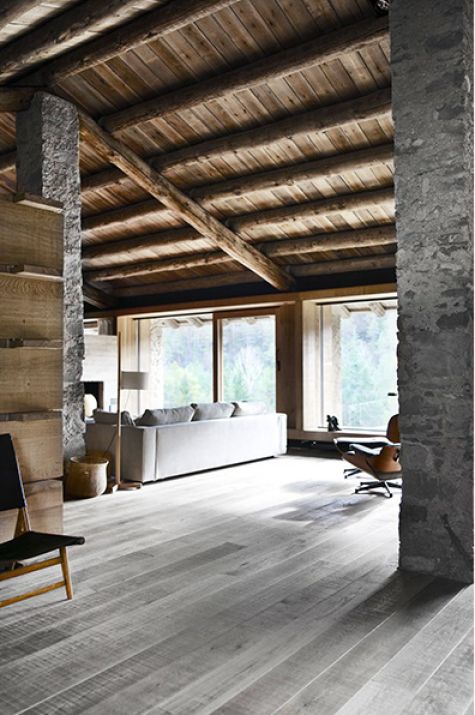 22 Wood-Clad Interior Ideas To Warm Up In The Winter - DigsDigs